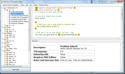 tangible T4 Editor - Blog